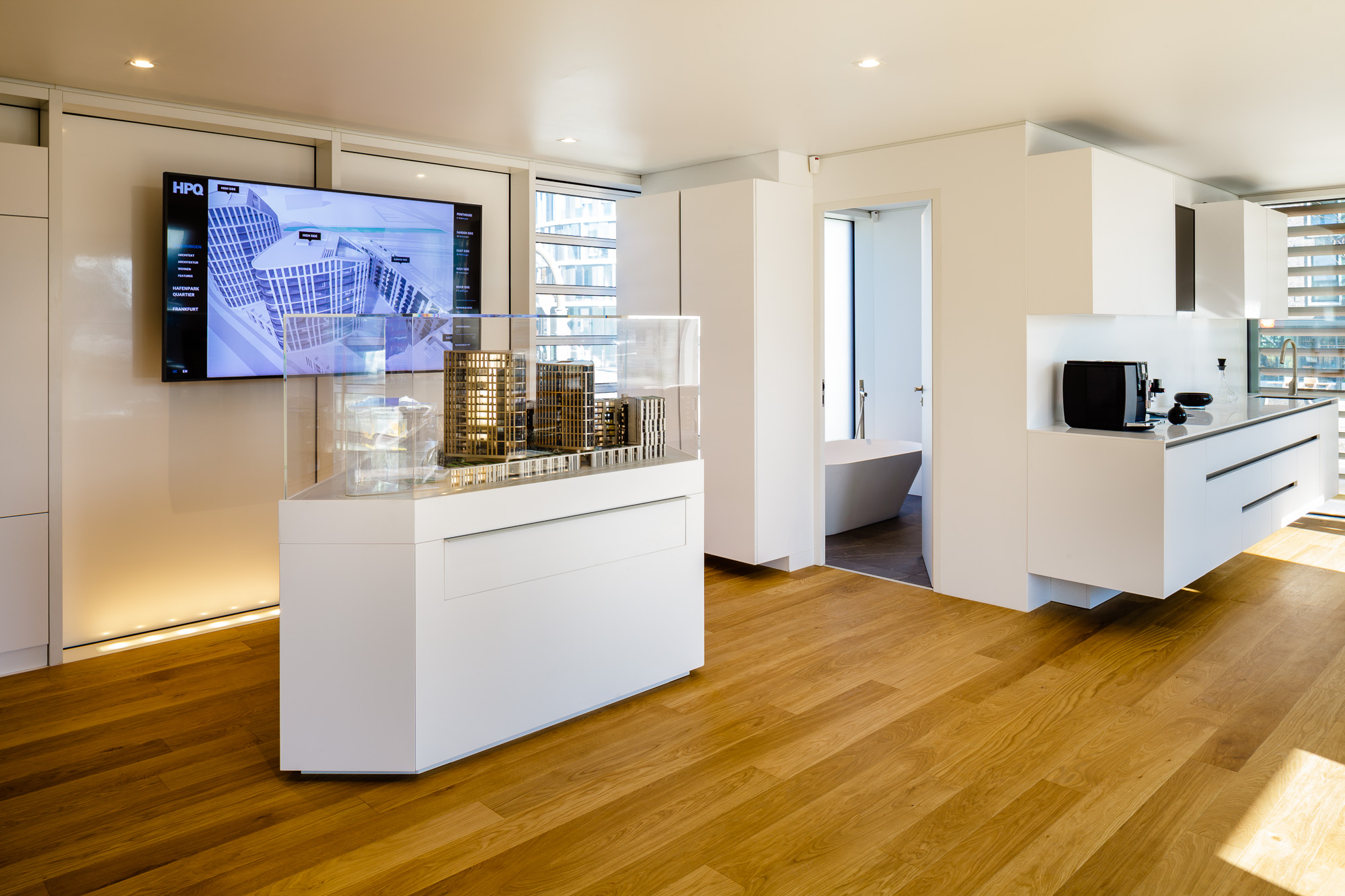 b&l I hafen park quartier I luxury sales office I 85 sqm I 2020 I ...