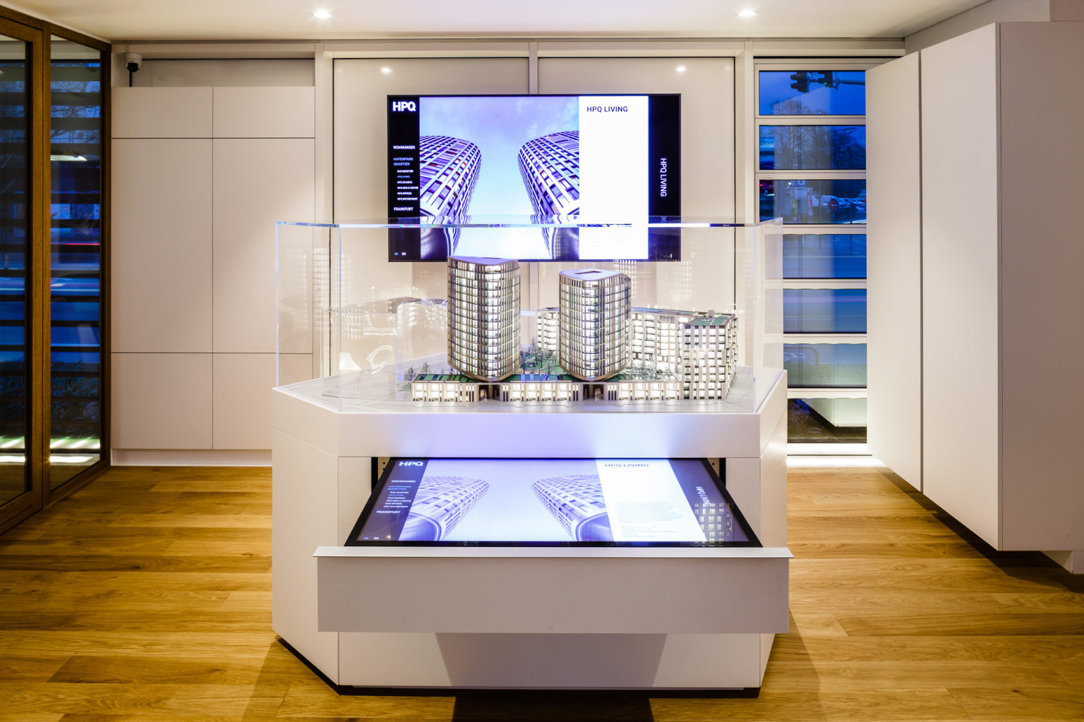 b&l I hafen park quartier I luxury sales office I 85 sqm I 2020 I ...