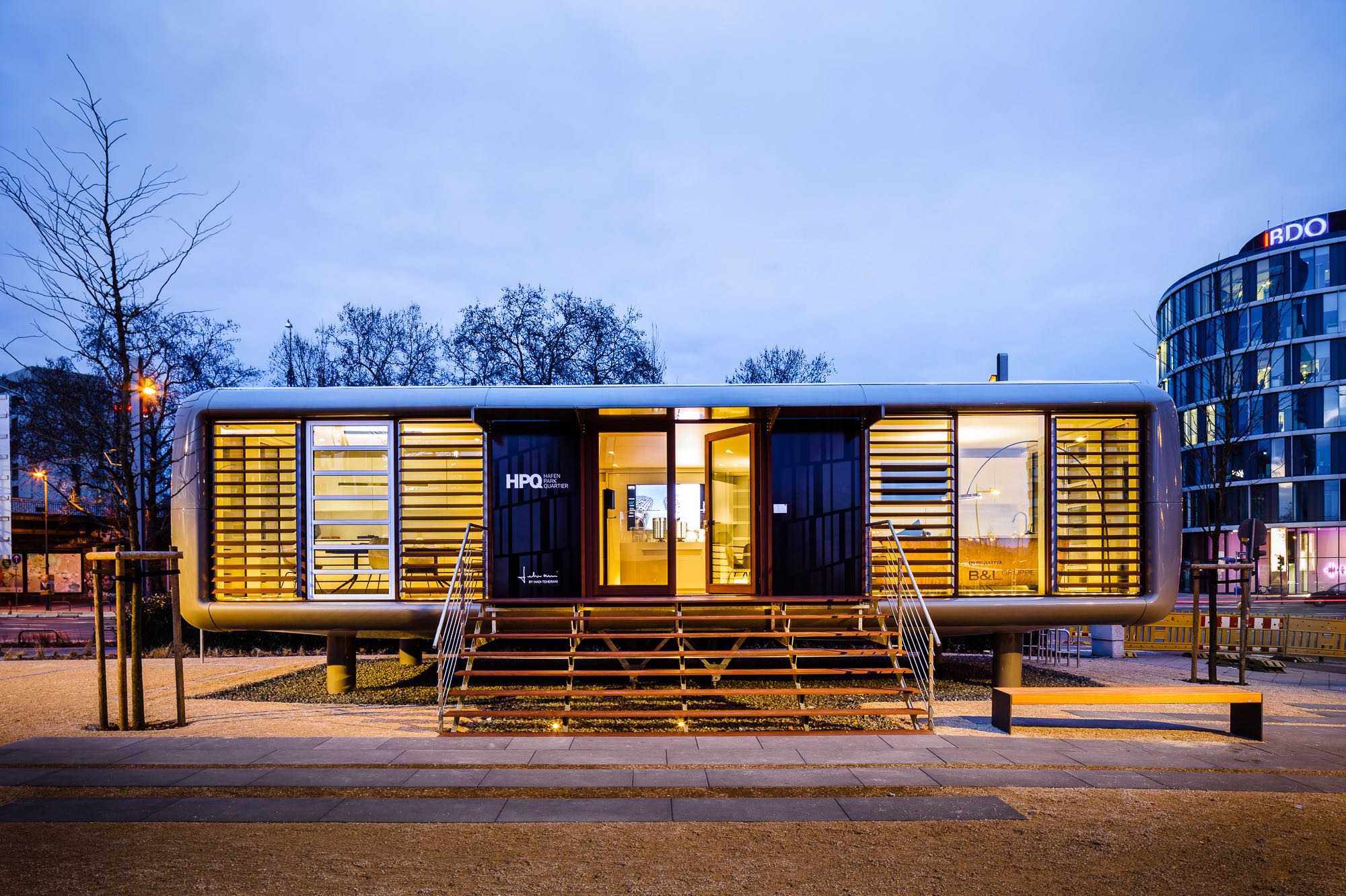 b&l I hafen park quartier I luxury sales office I 85 sqm I 2020 I ...