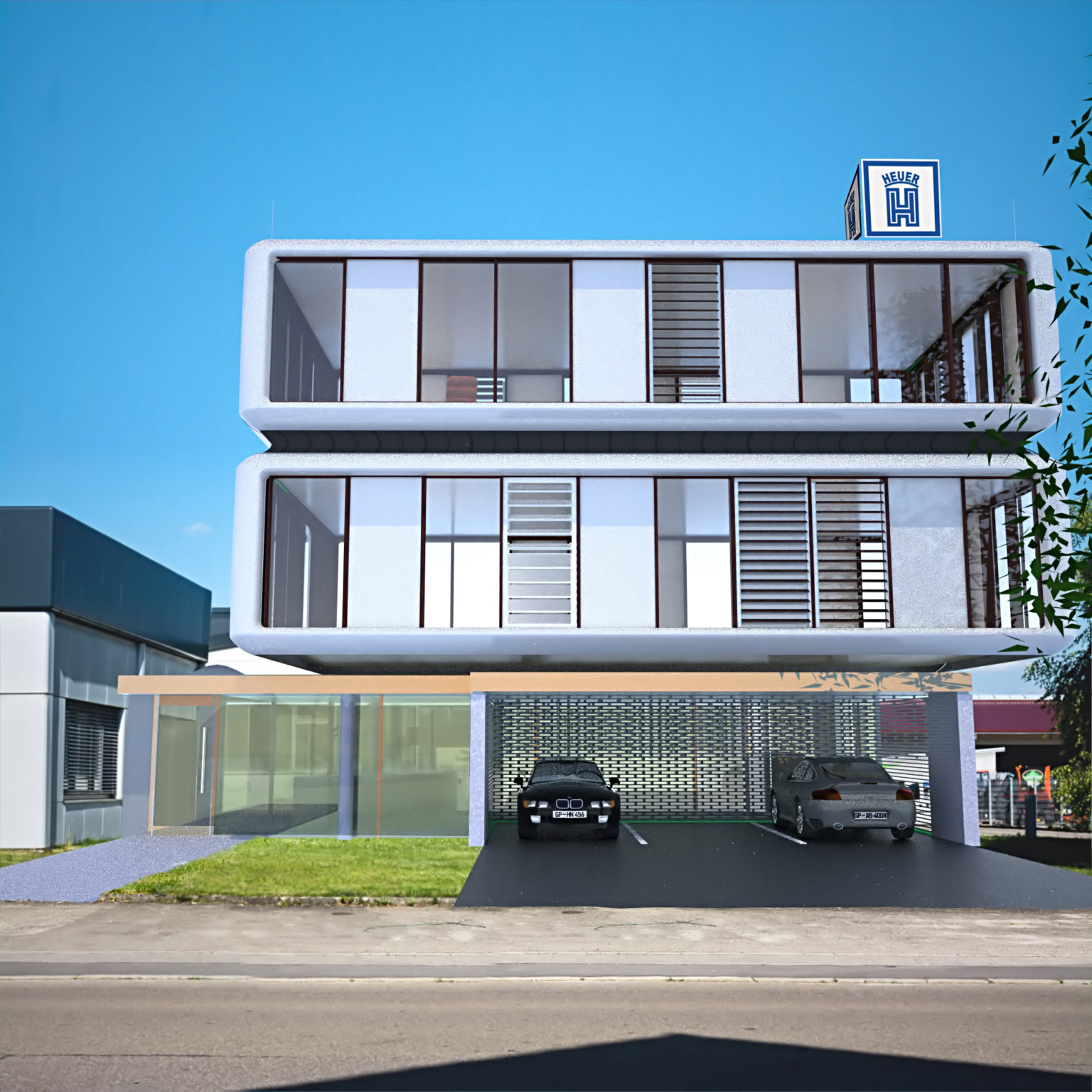 heuer gmbh I headoffice showroom I project I individual development I ...